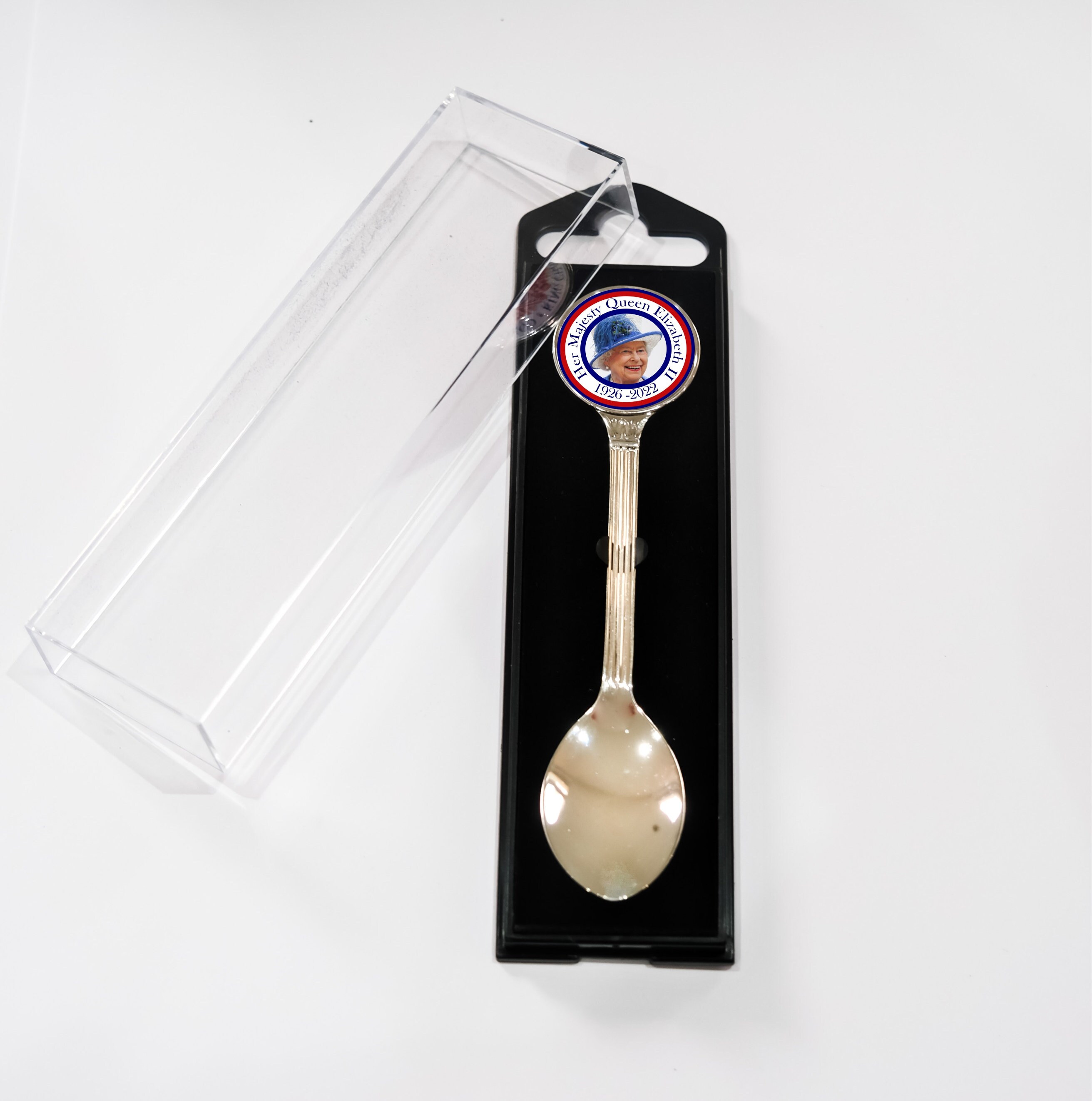 Queen Elizabeth II Commemorative Spoon With Presentation Box ...
