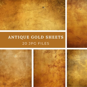 Gold Digital Paper Scrapbook Paper Gold Foil Digital Paper - Etsy