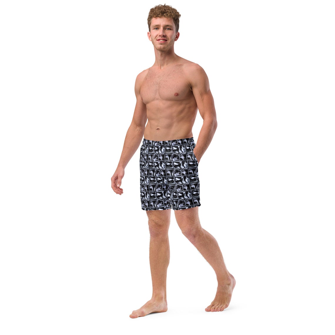 Smooth as Ice Men's Swim Trunks - Etsy