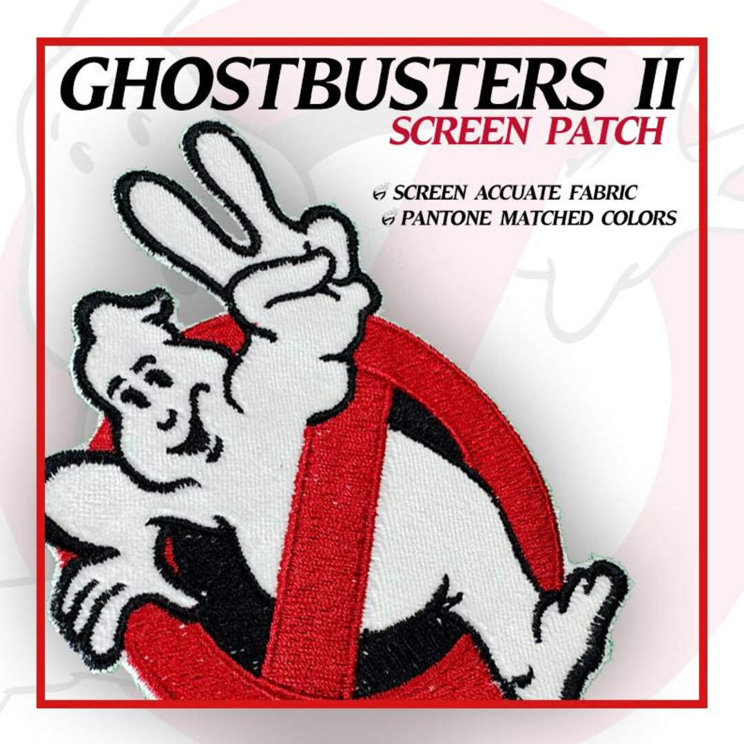 Ghostbusters 2 Patch Screen Accurate GB2 - Etsy