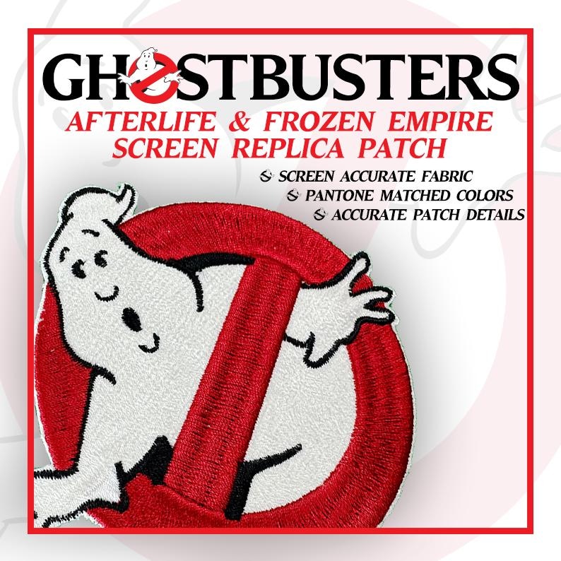 Ghostbusters Afterlife & Frozen Empire Patch – Screen Accurate Replica ...