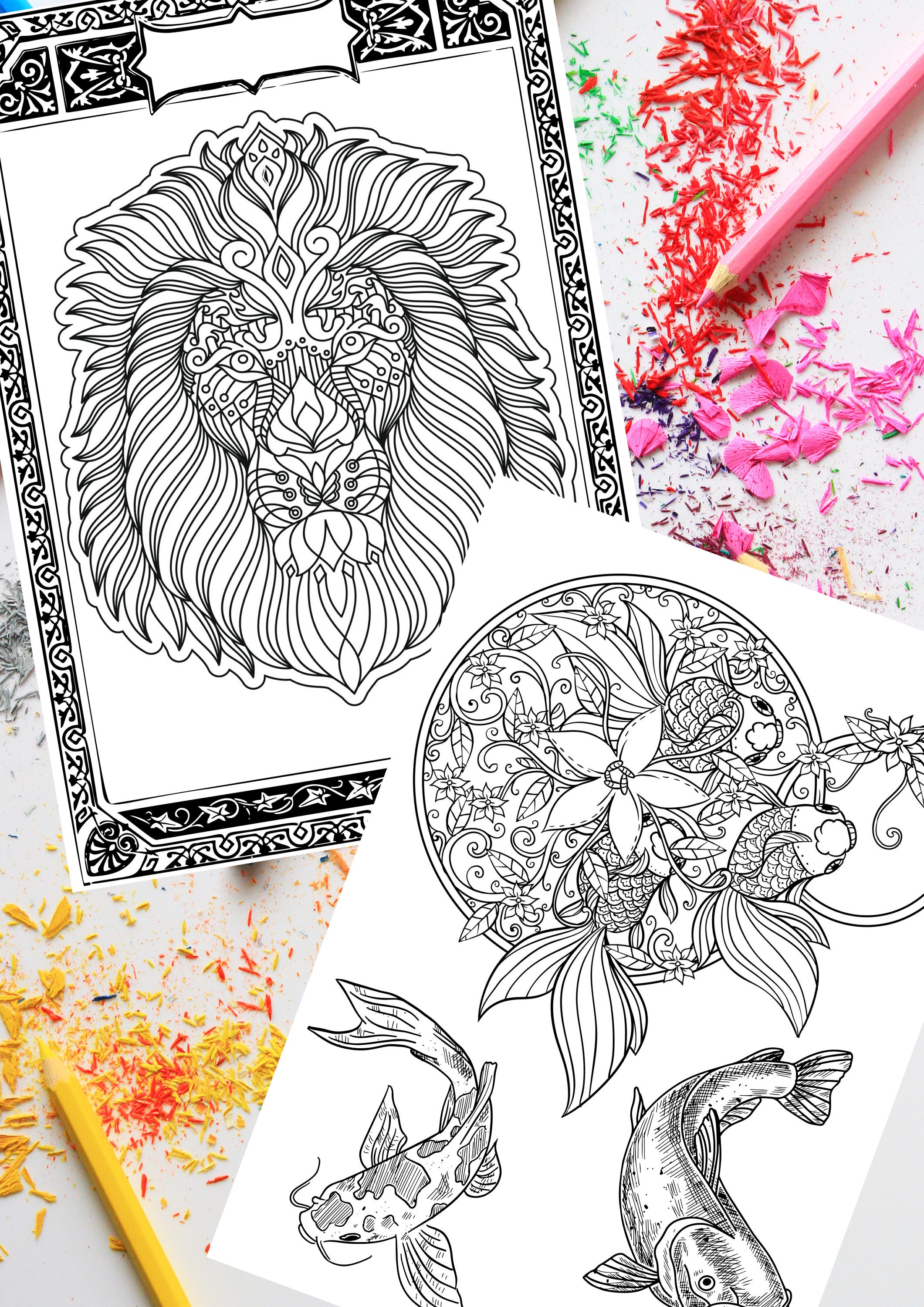 Coloring Pages. Anti-stress Colouring Page- Coloring Pages, Kids, Teens ...