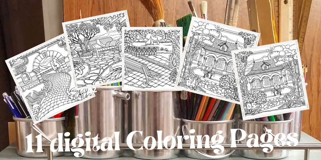11 Coloring Pages. Anti-stress Colouring Page, Coloring Pages, Kids ...