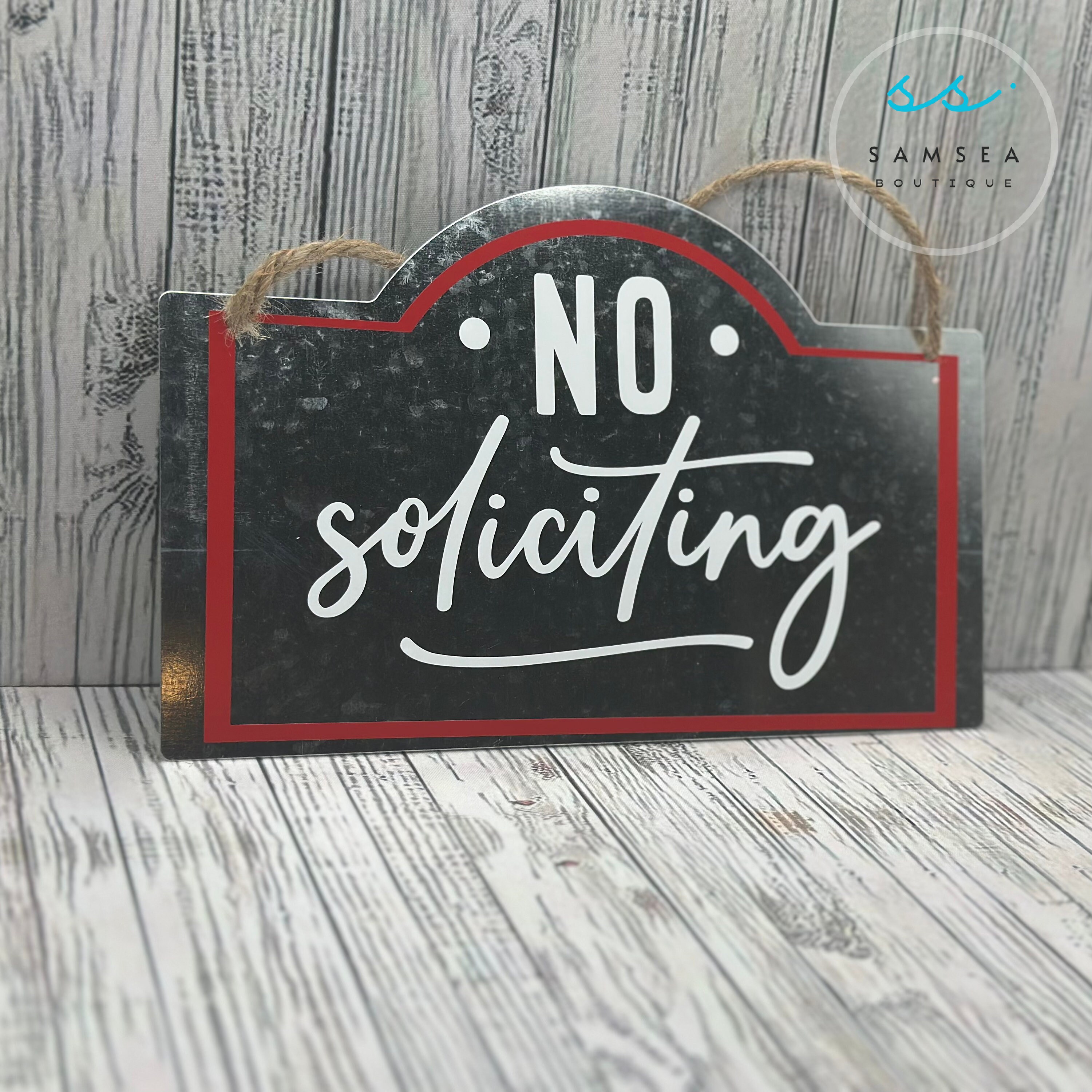 Funny No Soliciting Sign | No Soliciting Sign | Front Door Sign ...
