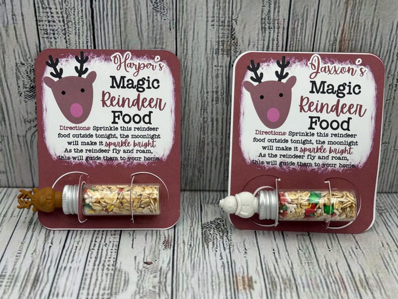 Magic Reindeer Food | Christmas Eve Gift | Reindeer Food | Christmas ...