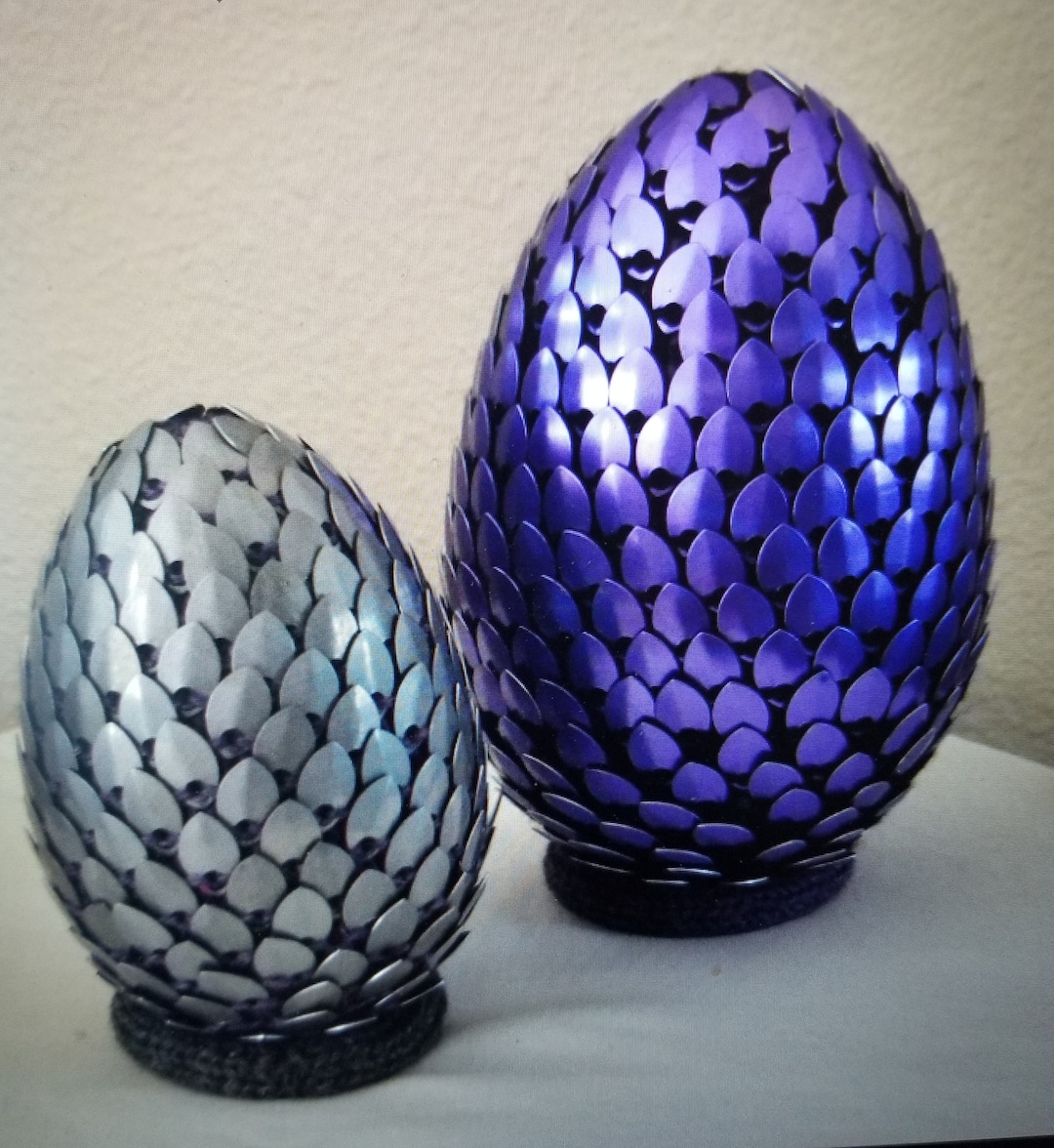 Dragon Scale Egg, Knit Pattern, 3 Sizes, Digital Download - Etsy