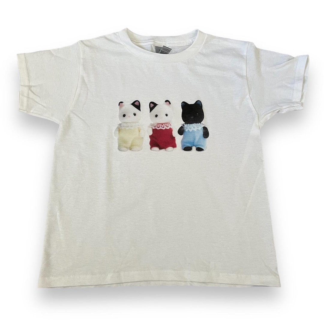 Calico Critter Handmade Screenprinted Women's Baby Tee - Etsy