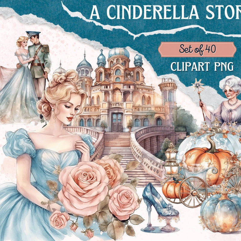 Cinderella Scrapbook - Etsy