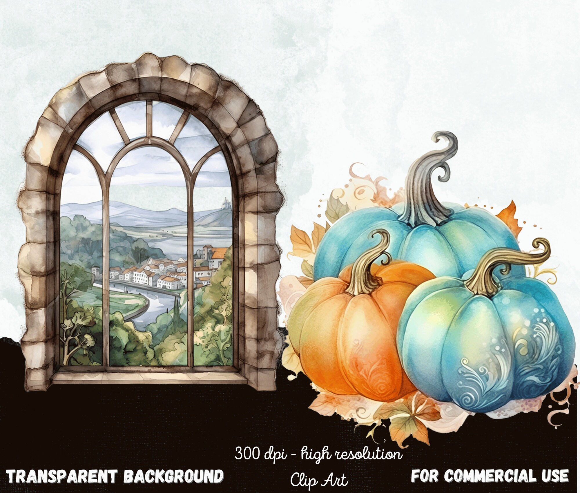 Digital Clipart Illustration Set, Cinderella Story Collection, PNG ...