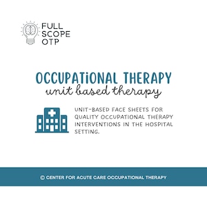 Full Scope OT Unit-specific Face Sheets - Etsy