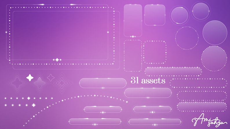 Star Guardian Modular Twitch Stream Overlay - Etsy