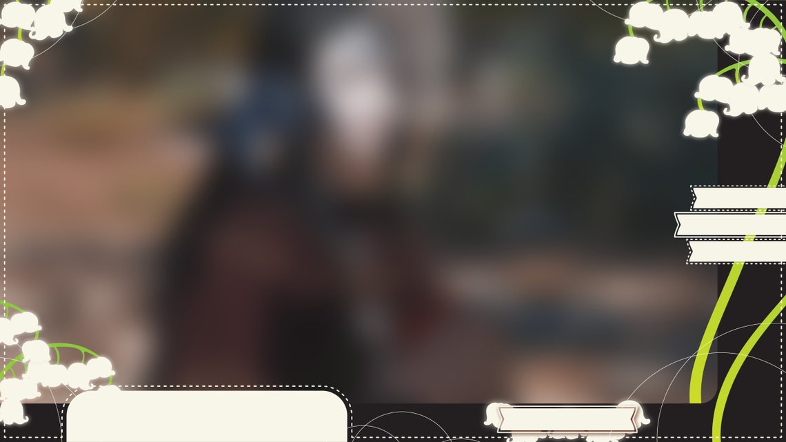 Lily of the Valley Twitch Stream Overlay - Etsy
