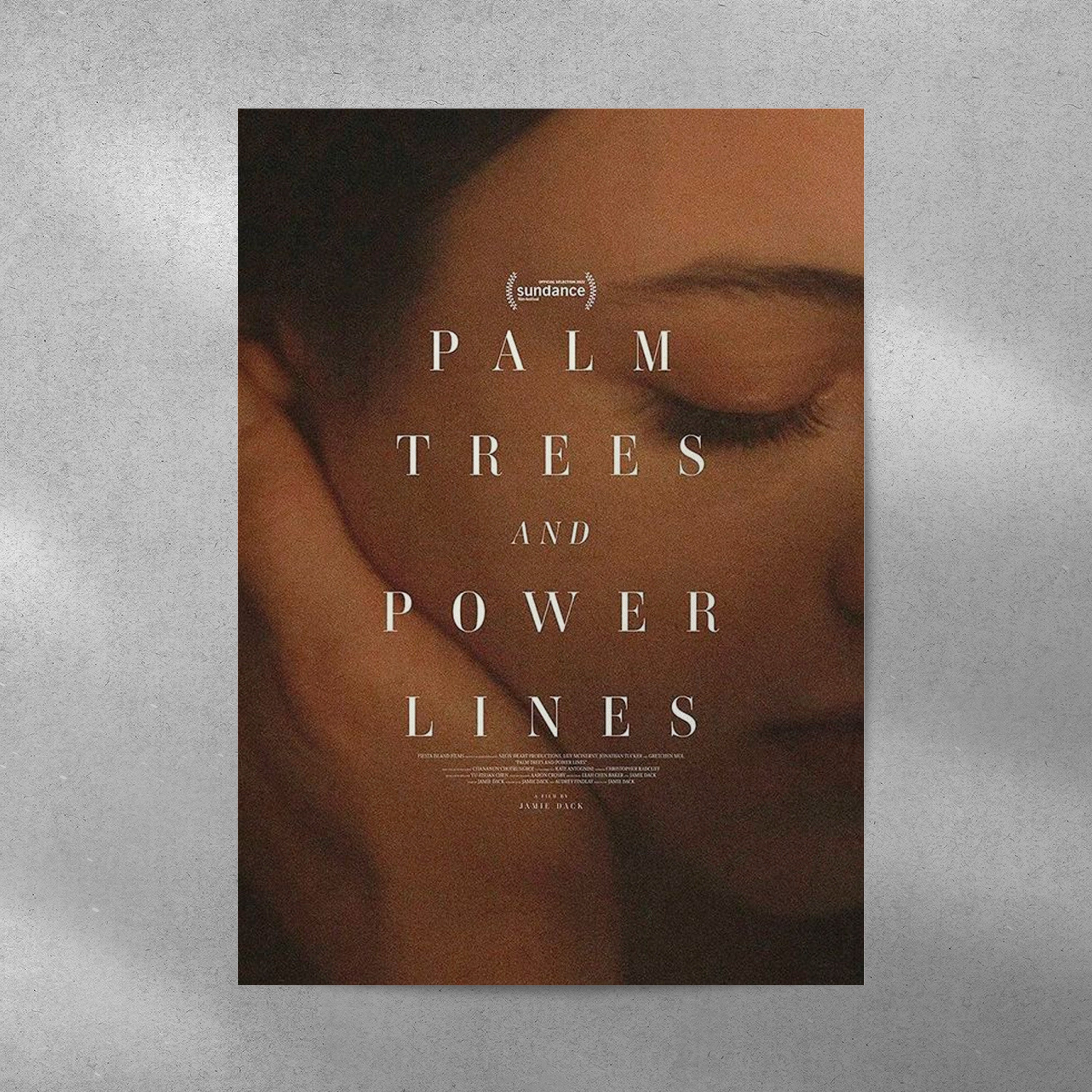 Palm Trees and Power Lines Movie Posters, Best Movie Canvas, Minimalist ...