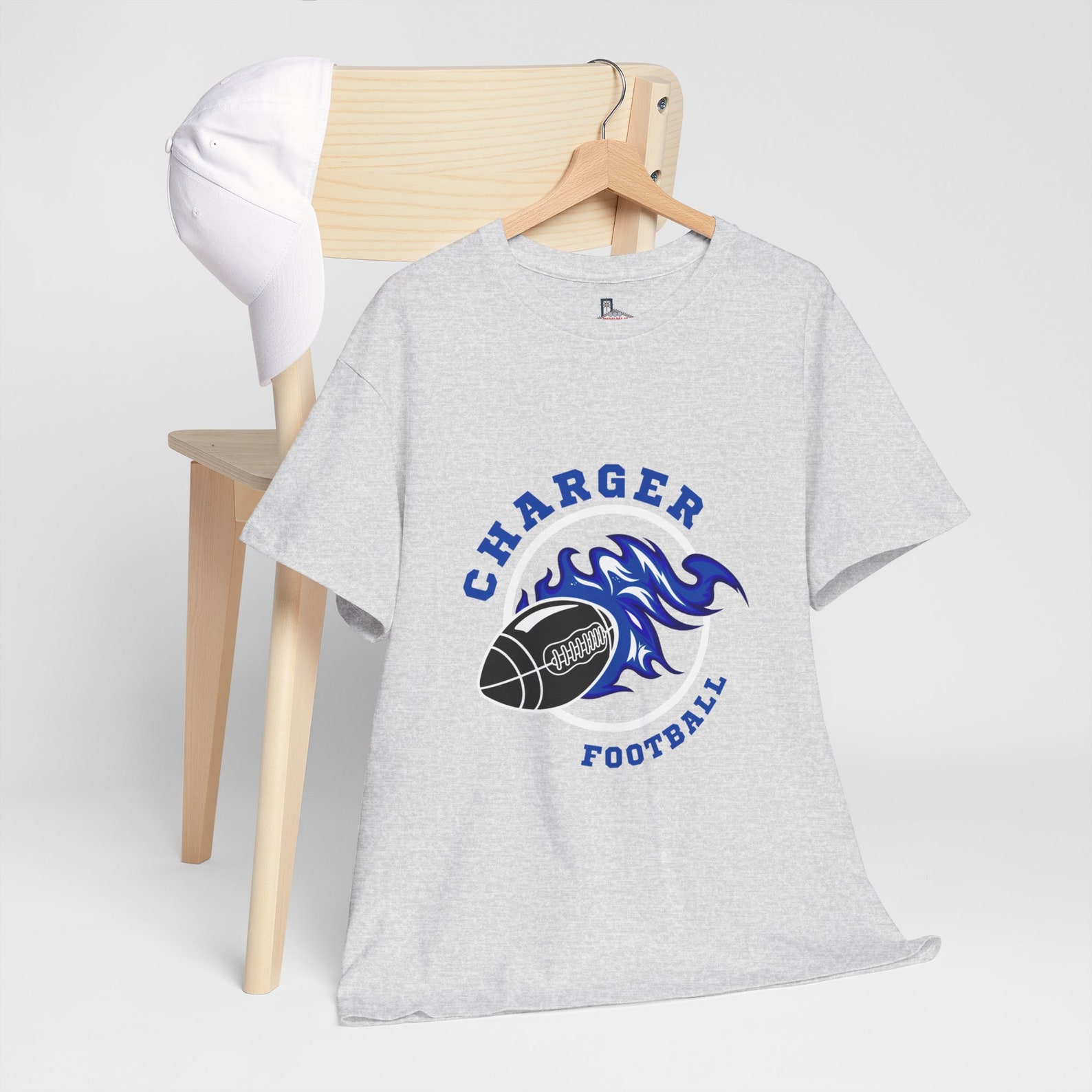 Charger Blue Flame Football - Etsy