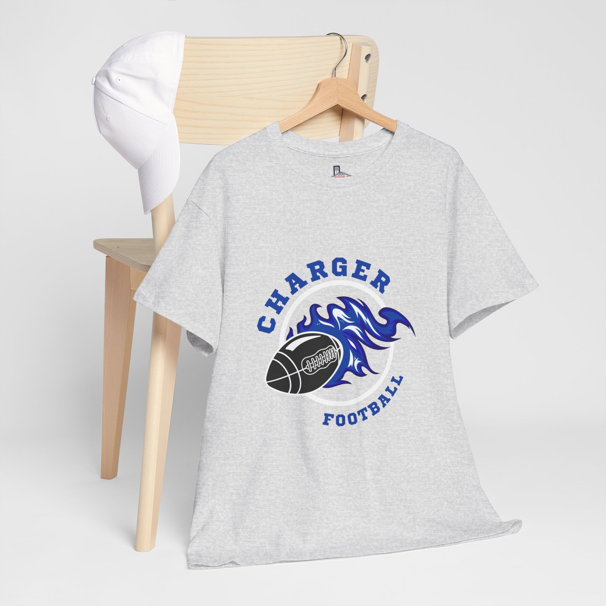 Charger Blue Flame Football - Etsy