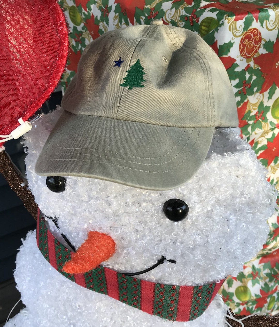 Old Maine Flag Deconstructed Hat - Etsy