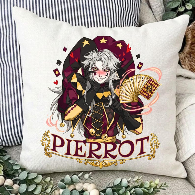 Pierrot, The Freak Circus, Anime Jester, Chemise Anime Goth, Anime ...