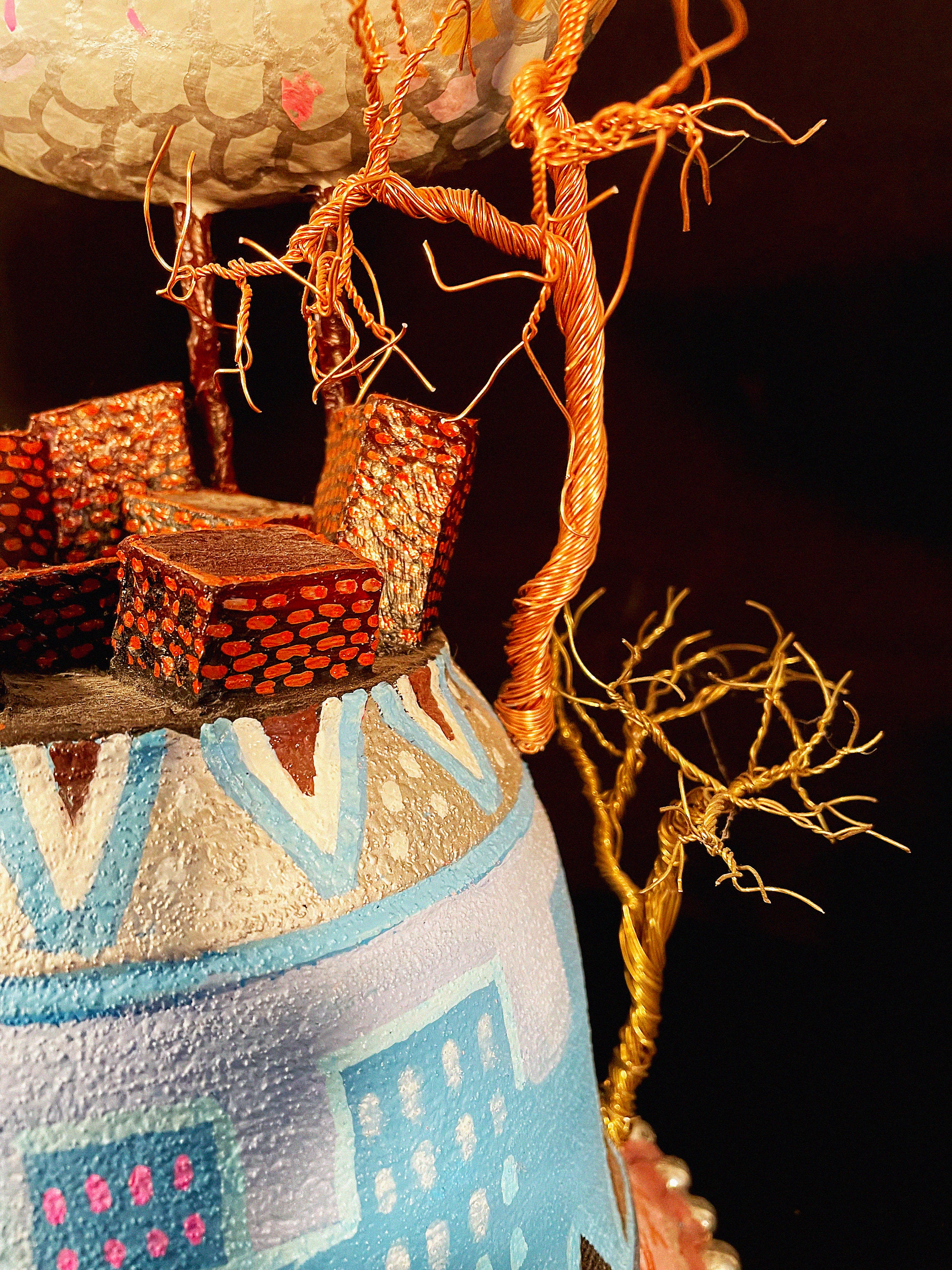 Bird Man Alebrije Paper Mache Sculpture - Etsy
