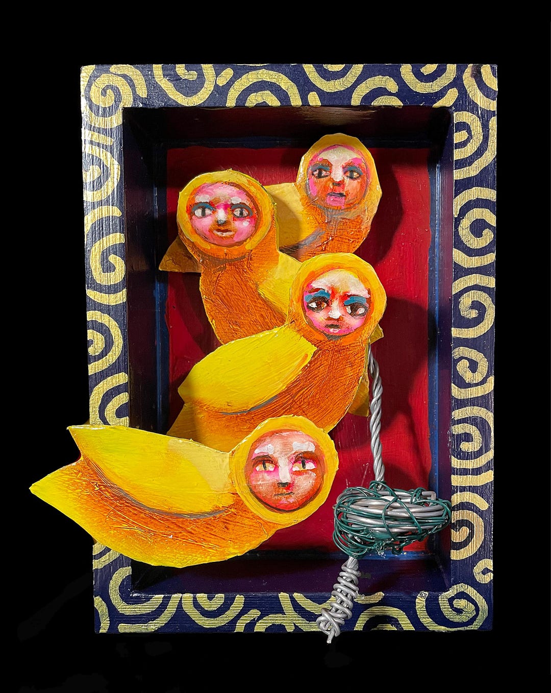 Birds Person Hybrid Shadow Box #3 - Etsy