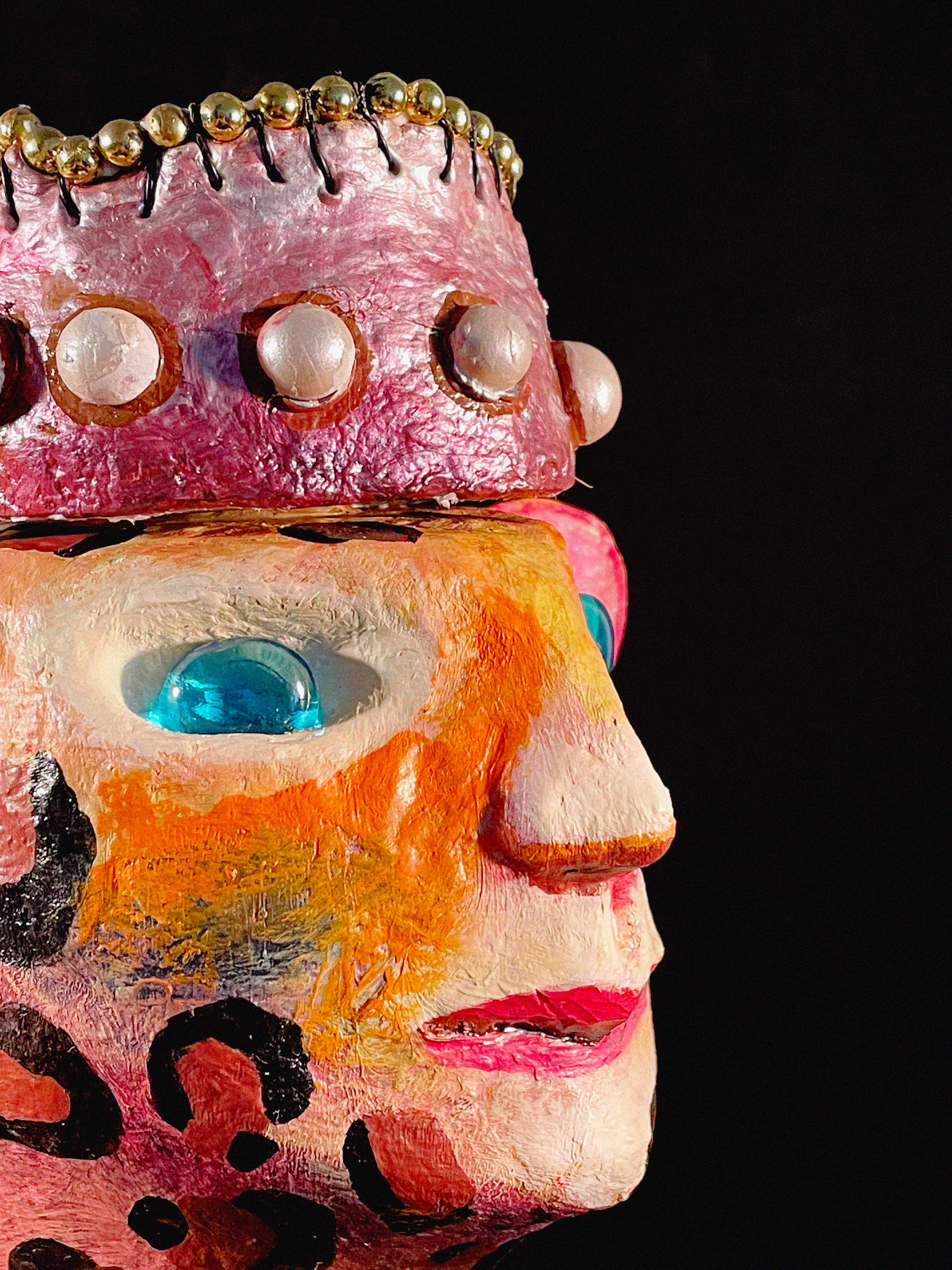 Leopard Alebrije Sphinx Paper Mache Sculpture - Etsy
