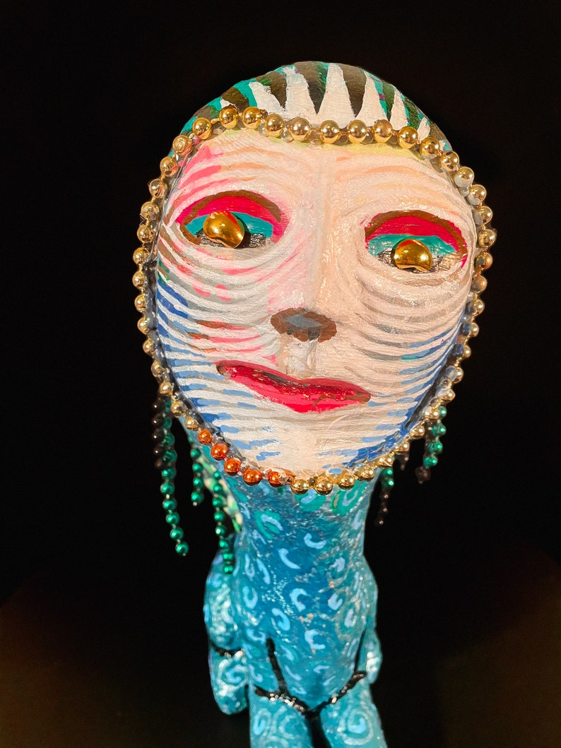 Alebrije Sphinx Paper Mache Sculpture - Etsy