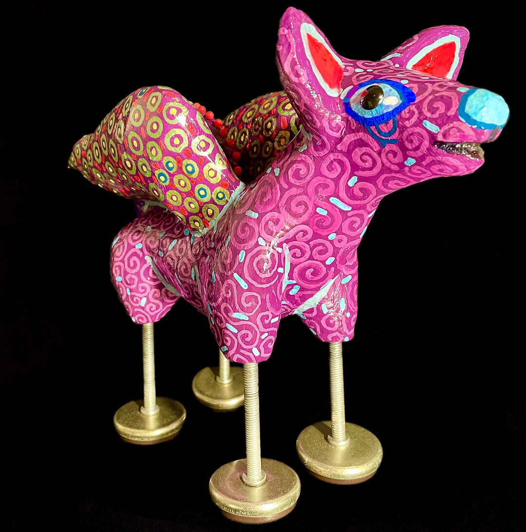 Flying Beast Professor Gadget Alebrije Paper Mache Sculpture - Etsy