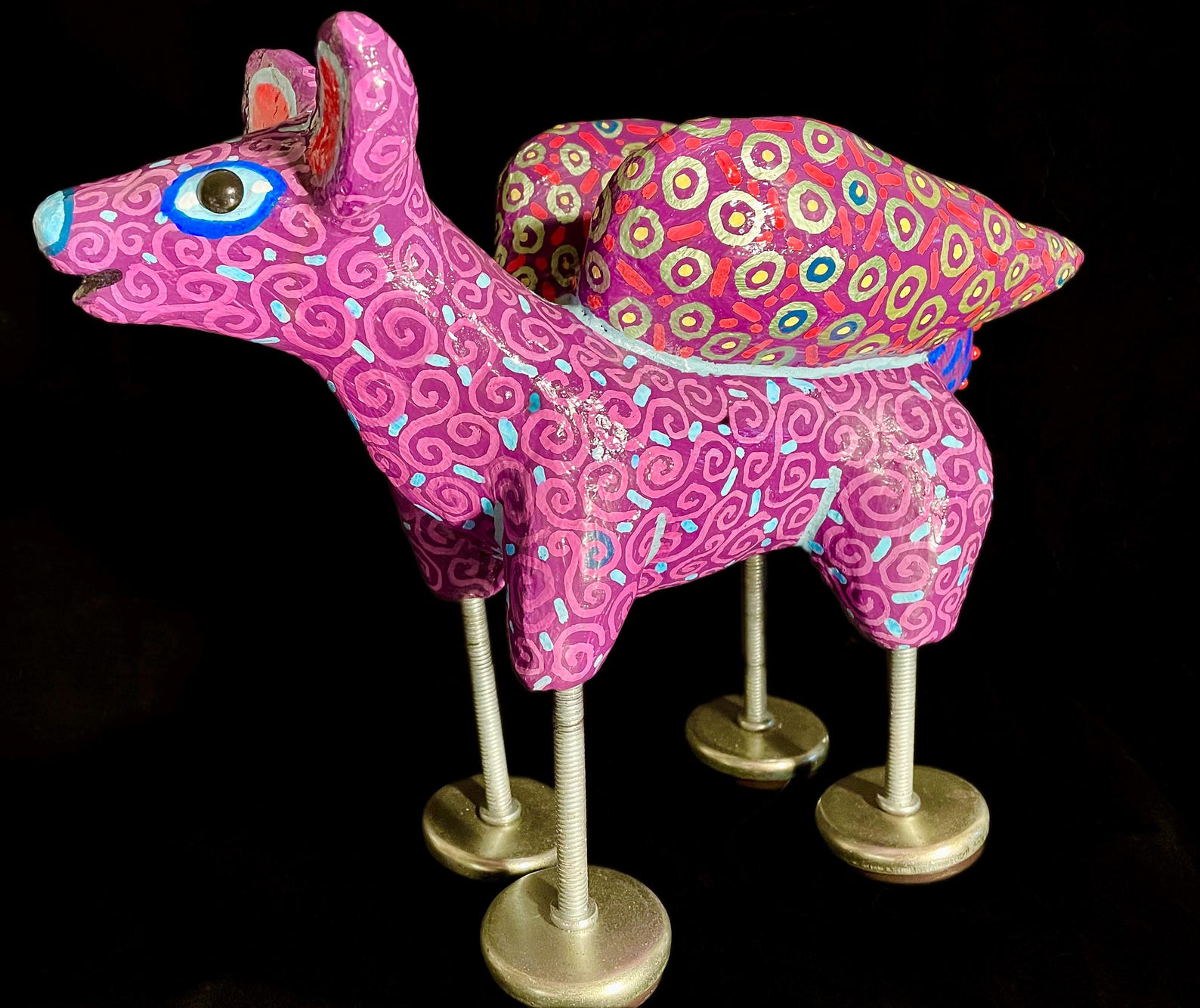 Flying Beast Professor Gadget Alebrije Paper Mache Sculpture - Etsy