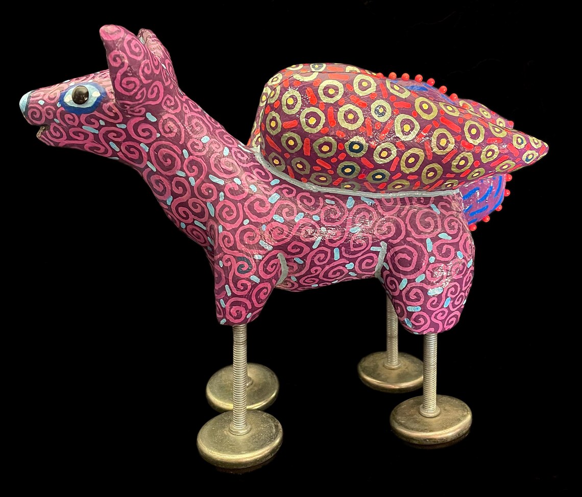 Flying Beast Professor Gadget Alebrije Paper Mache Sculpture - Etsy