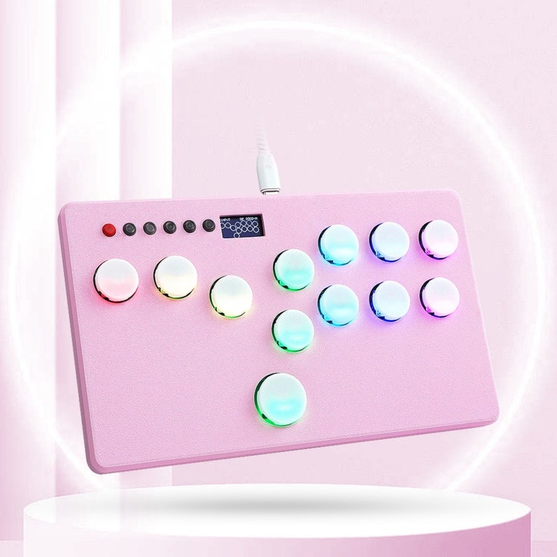 Mini Hitbox Controller Led Fight Stick Controller Mixbox - Etsy UK