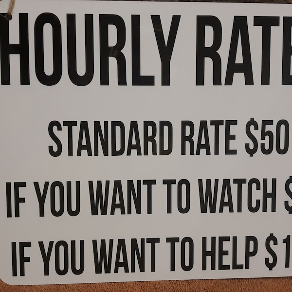 Humorous Signs - Etsy