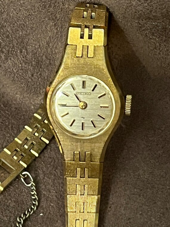 Seiko Gold Watch Vintage - Gem