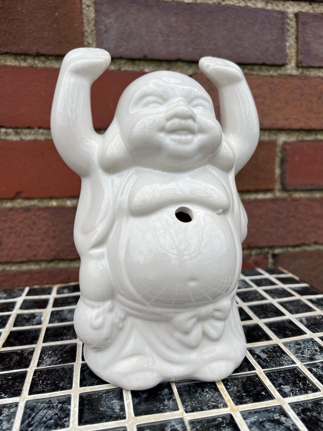 Vintage Happy Buddha Tiki Mug - Etsy
