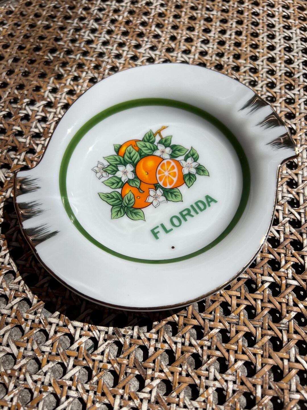 Vintage Florida Souvenir Ashtray Made in Japan - Etsy