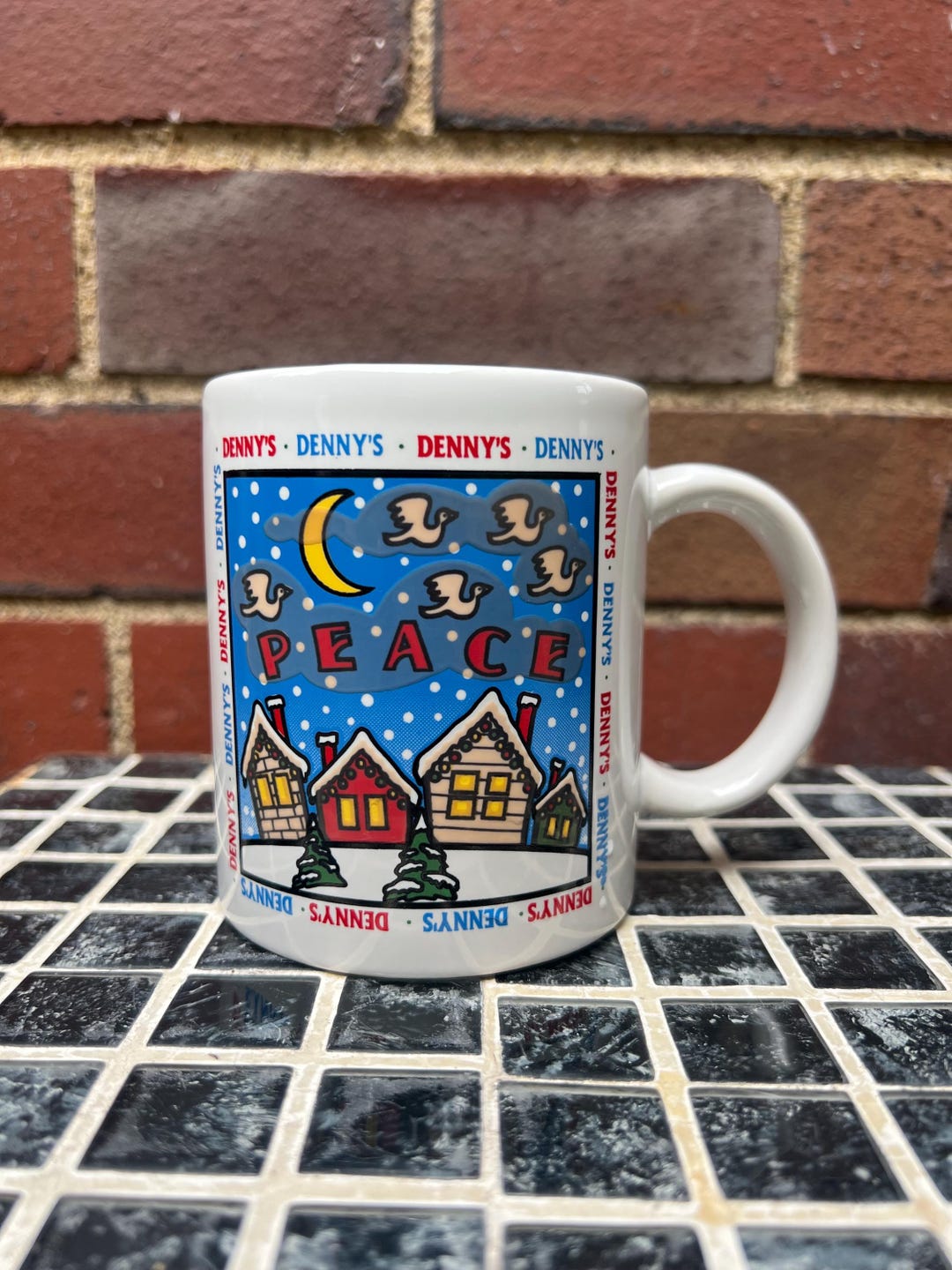 Vintage Color Changing Denny’s Mug - Etsy