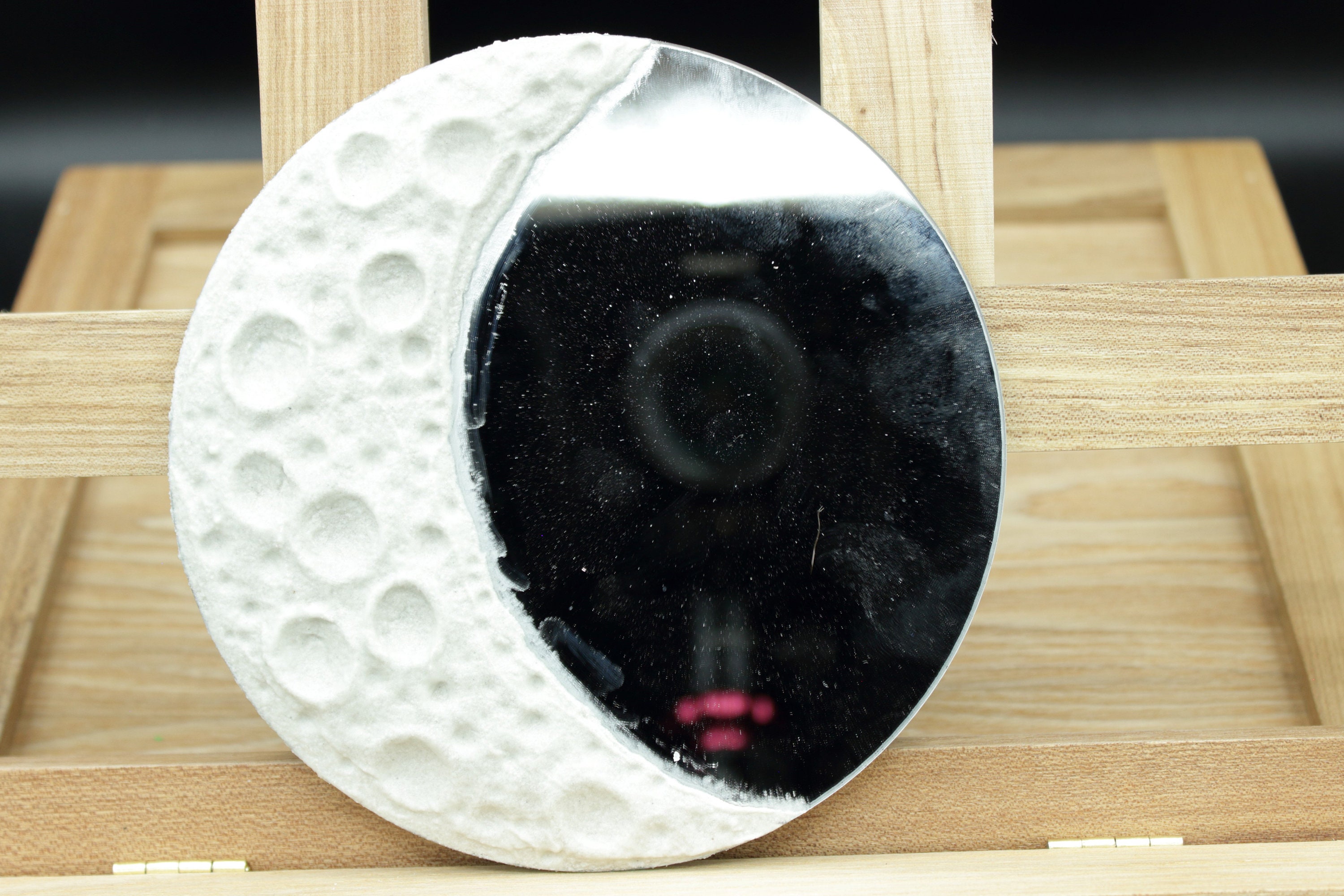 Glow-in-the-dark Moon Mirror - Etsy