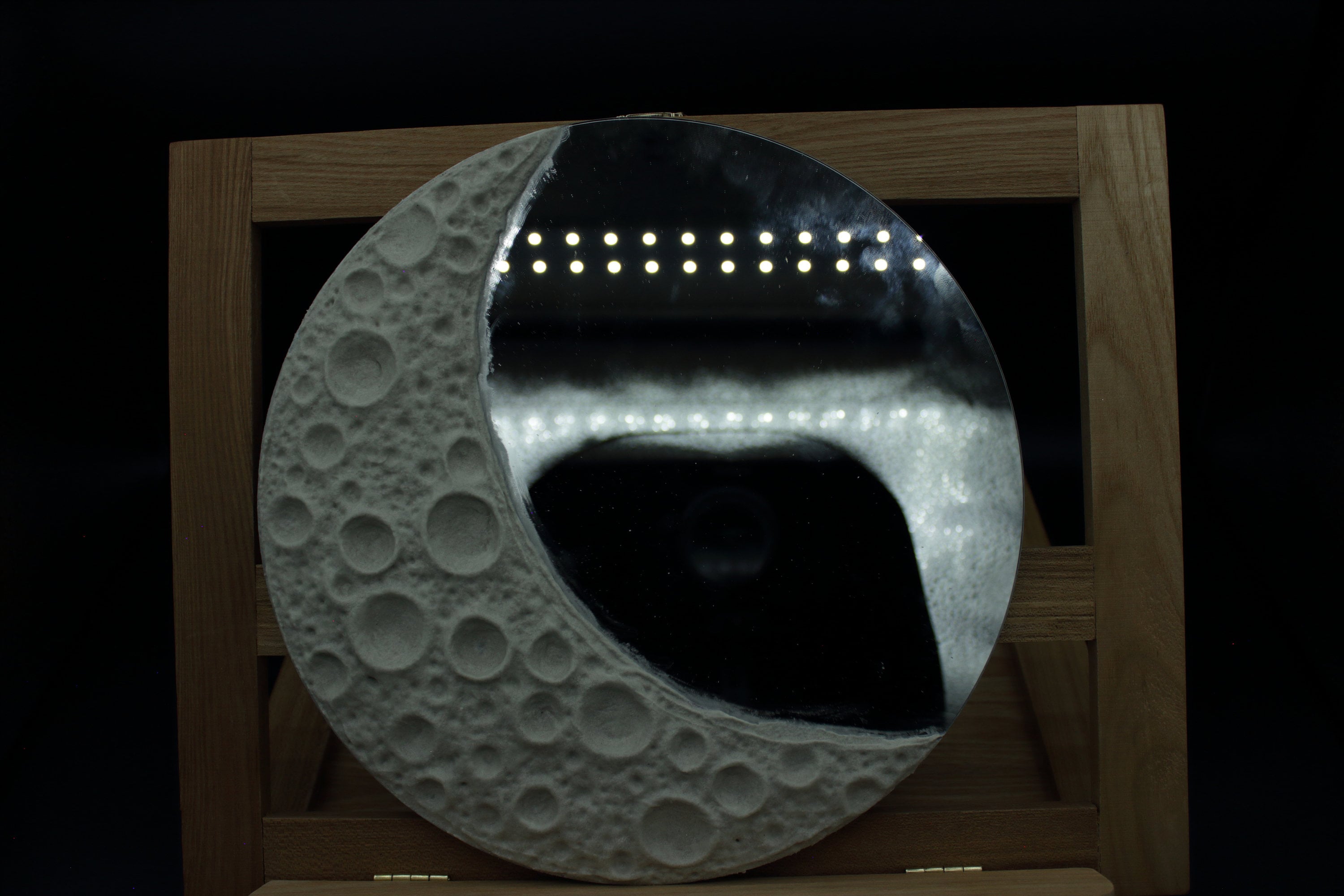 Glow-in-the-dark Moon Mirror - Etsy