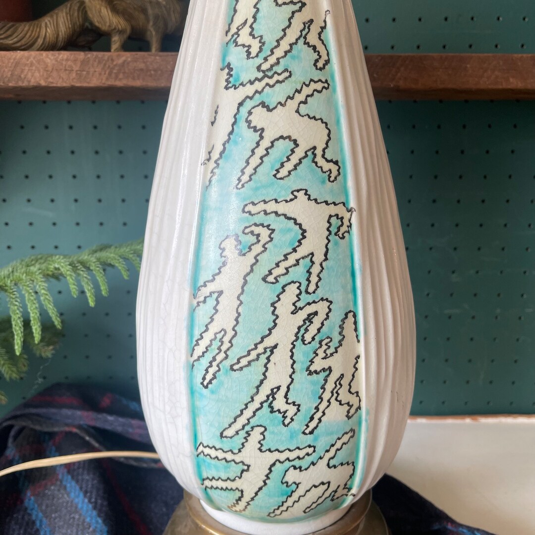 MCM Unique Lamp - Etsy