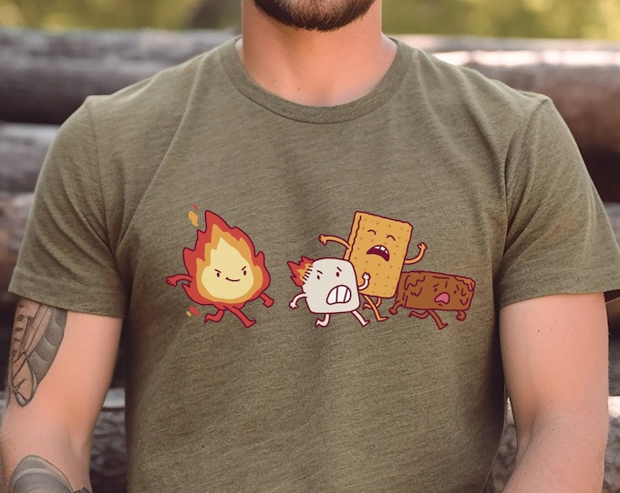 Tree Diagram T Shirt Gift for Outdoor Lover, Trees T Shirts, Forest Tee ...