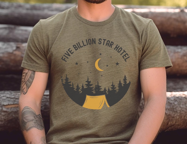 Mountain Forest Camping Shirt Gift for Outdoor Lover, Hiking Shirts ...