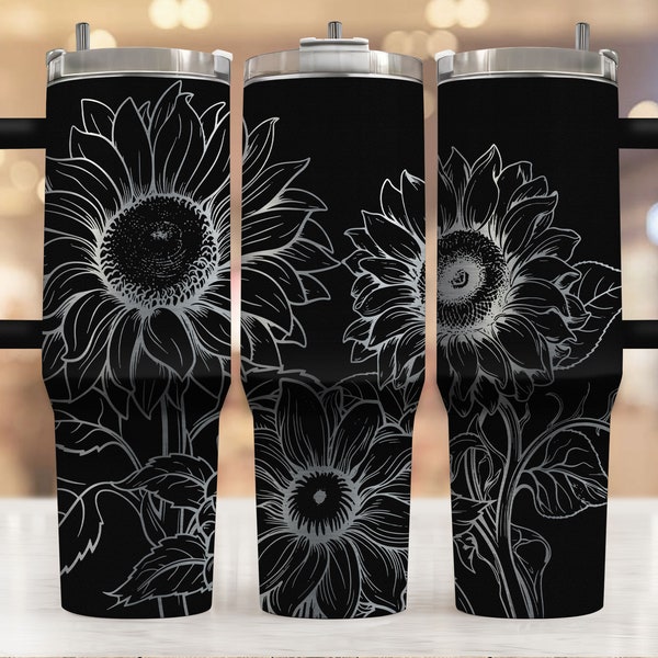 Sunflower Tumbler - Etsy