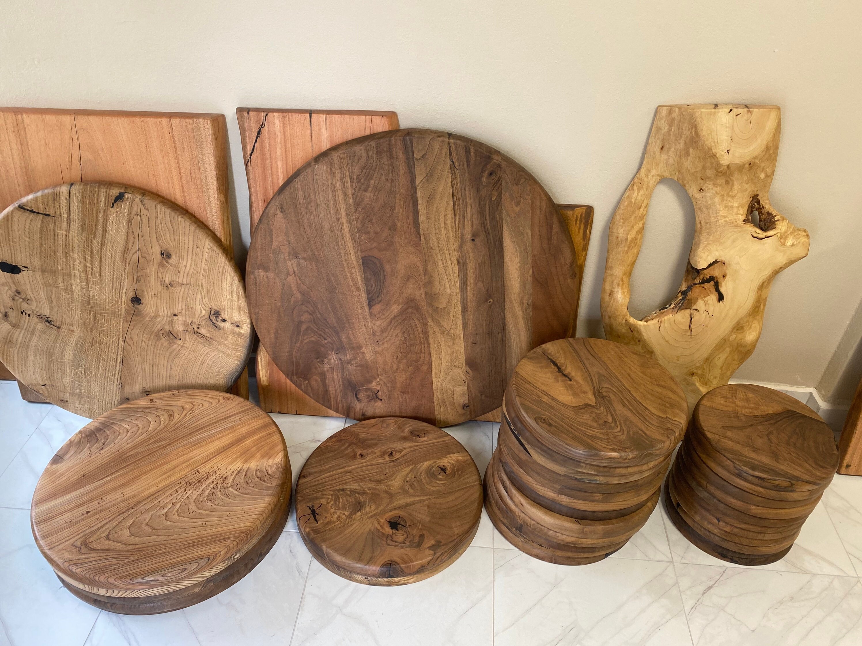 Live Edge Coffee Table Solid Wood Pinewood Table Accent Table - Etsy