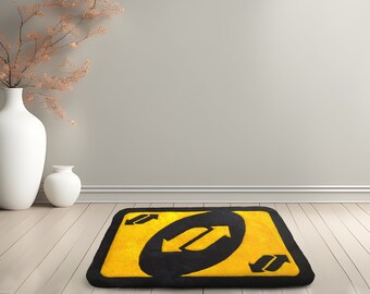 Custom Tufted Uno Reverse Rug - Etsy