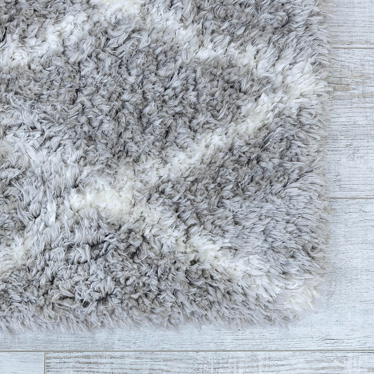 Minimalist Scandinavian Style White Carpet Geometric Design Large Area ...