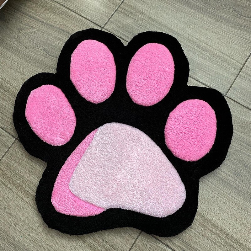Paw Rug - Etsy