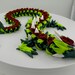 Red Rose Dragon - Etsy