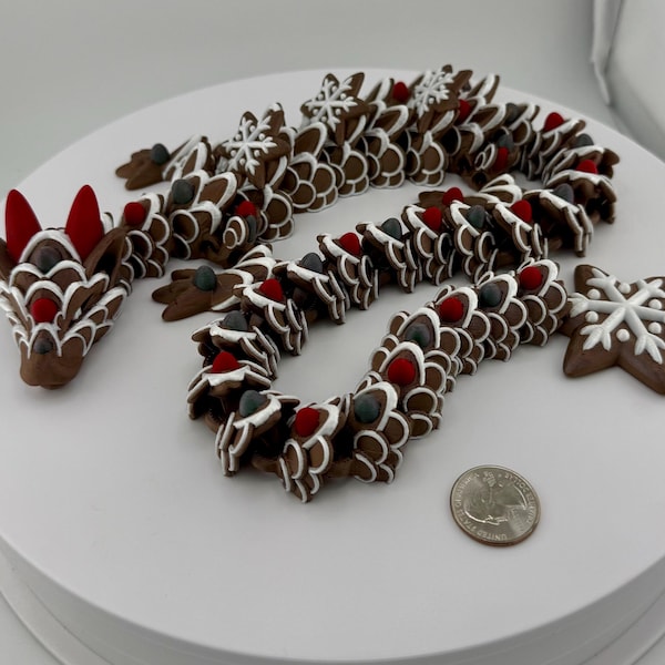 Gingerbread Dragon - Etsy