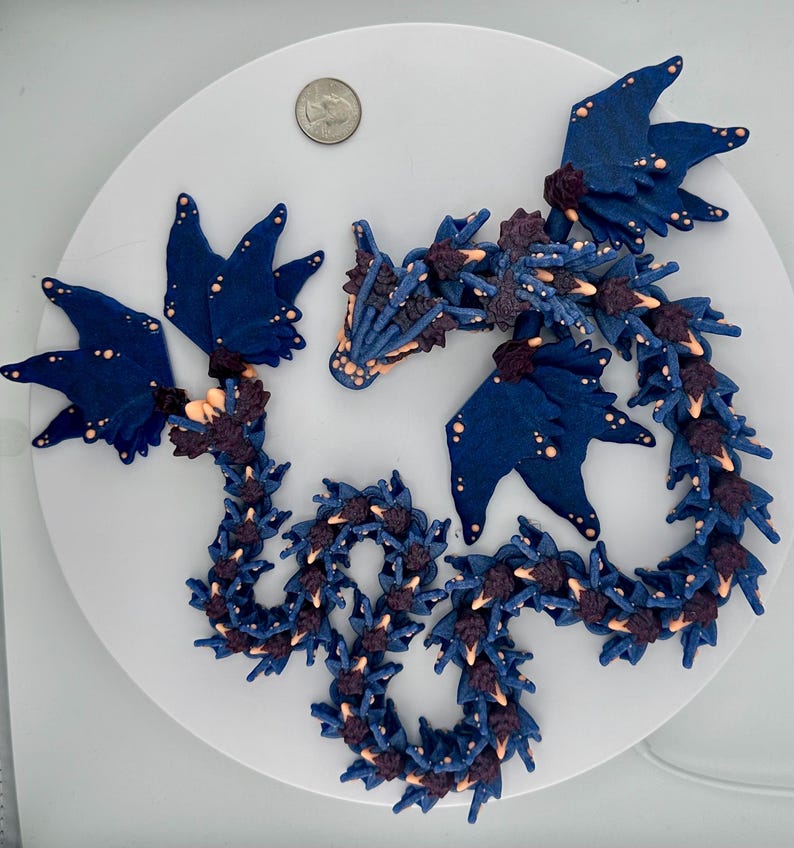 Atlantic Ocean Dragon - Etsy