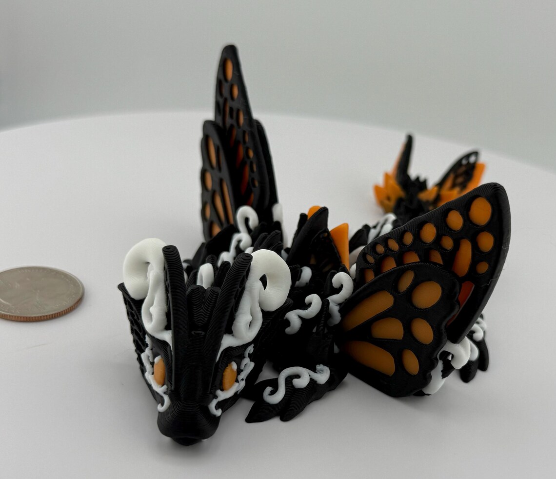 Lil' Monarch Butterfly Dragon - Etsy