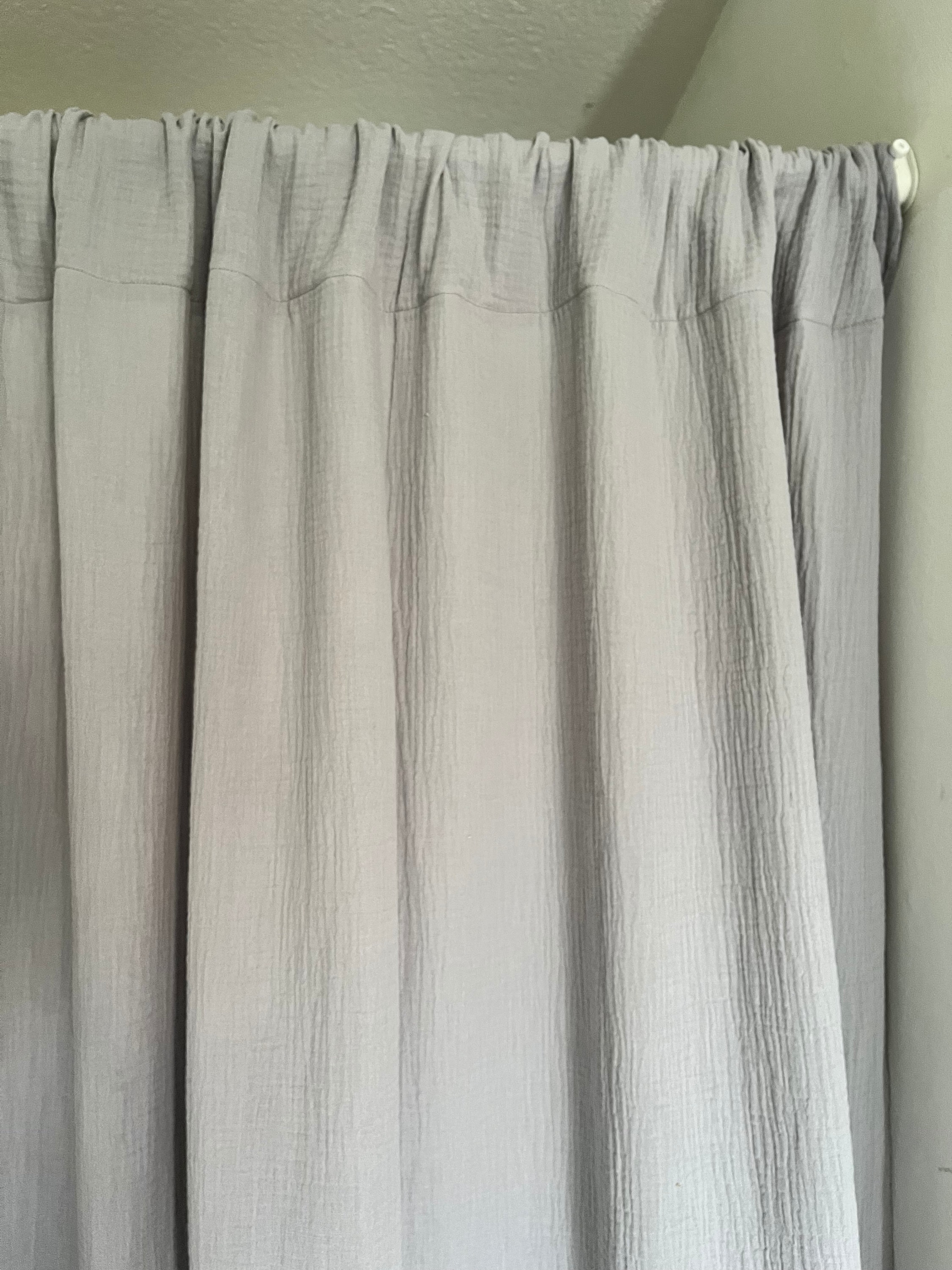 Muslin Curtains, Muslin Curtain. the Set Includes Two Scarves. - Etsy UK