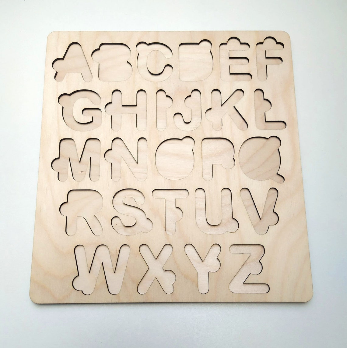 Montessori Alphabet, Movable Letters of the Alphabet, Laser Cut File ...